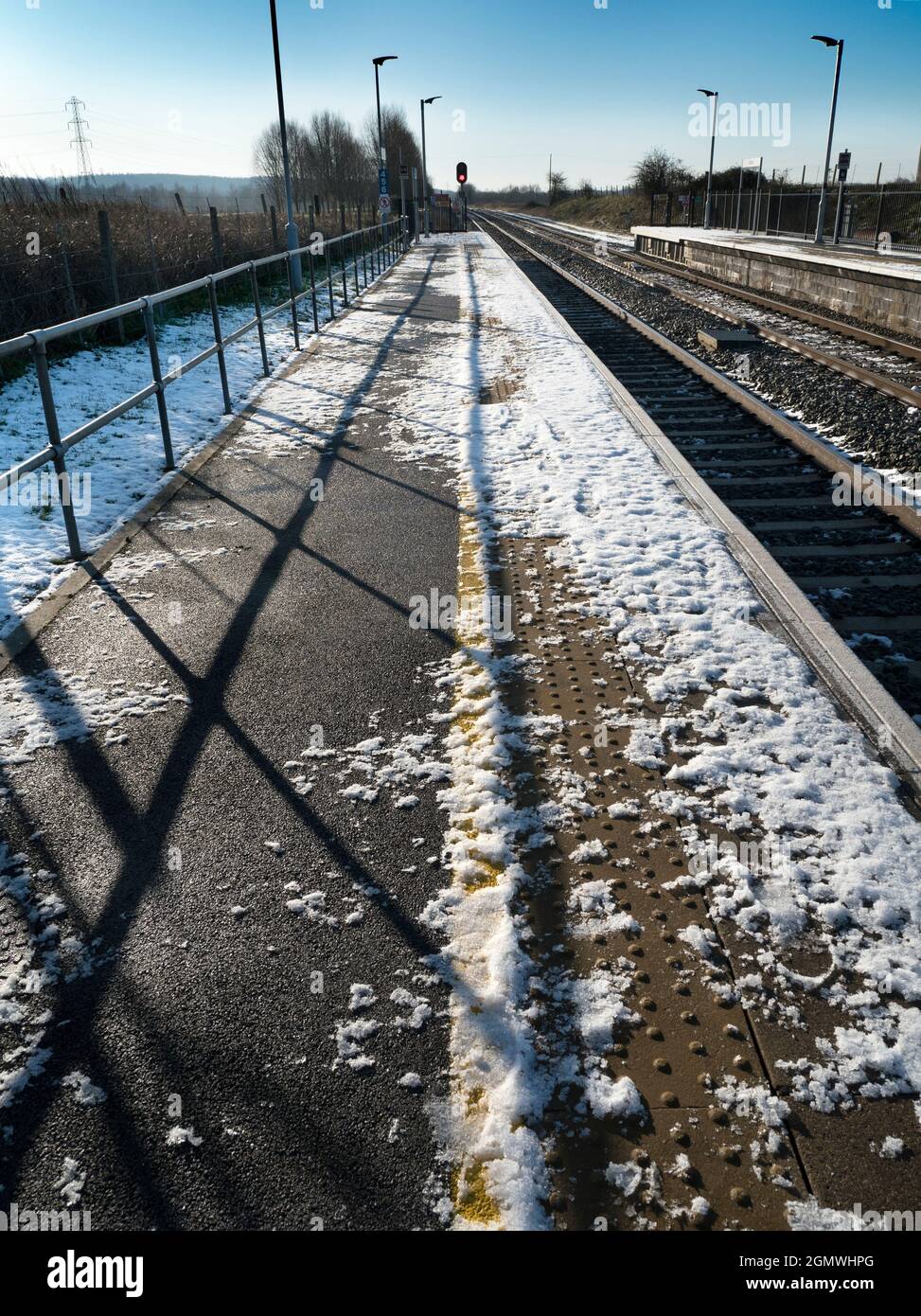 Radley Village, Oxfordshire, England - 25 January 2021; No people in ...