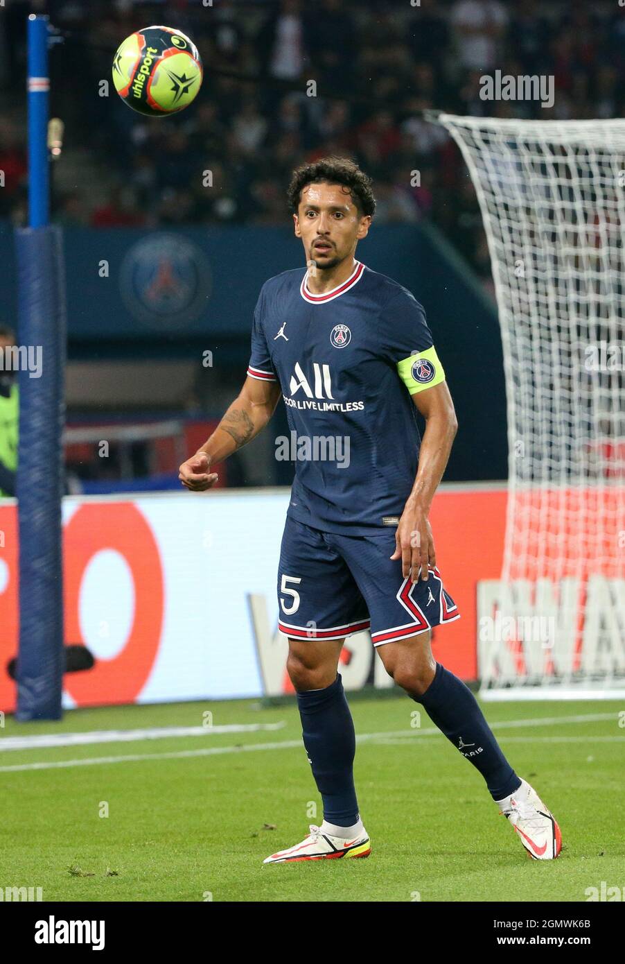 Marquinhos of PSG during the French championship Ligue 1 football match ...