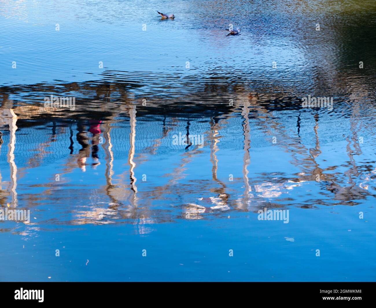 Oxford, England - 2 November 2018 Just past Folly Bridge, this less ...