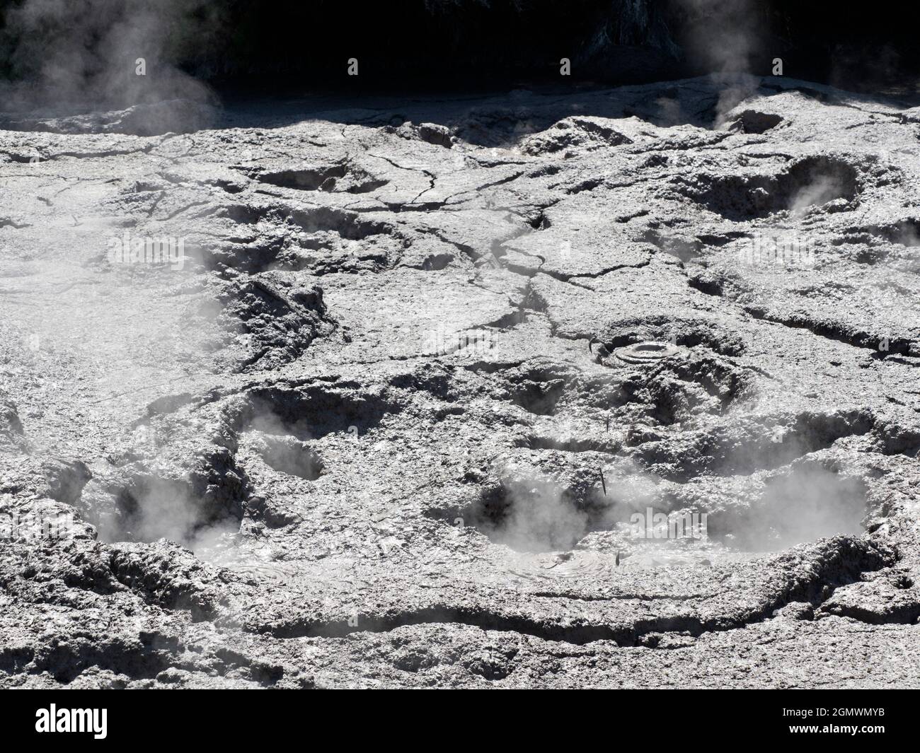 Rotorua, New Zealand - 1 March 2019; Rotorua in New Zealand's North ...