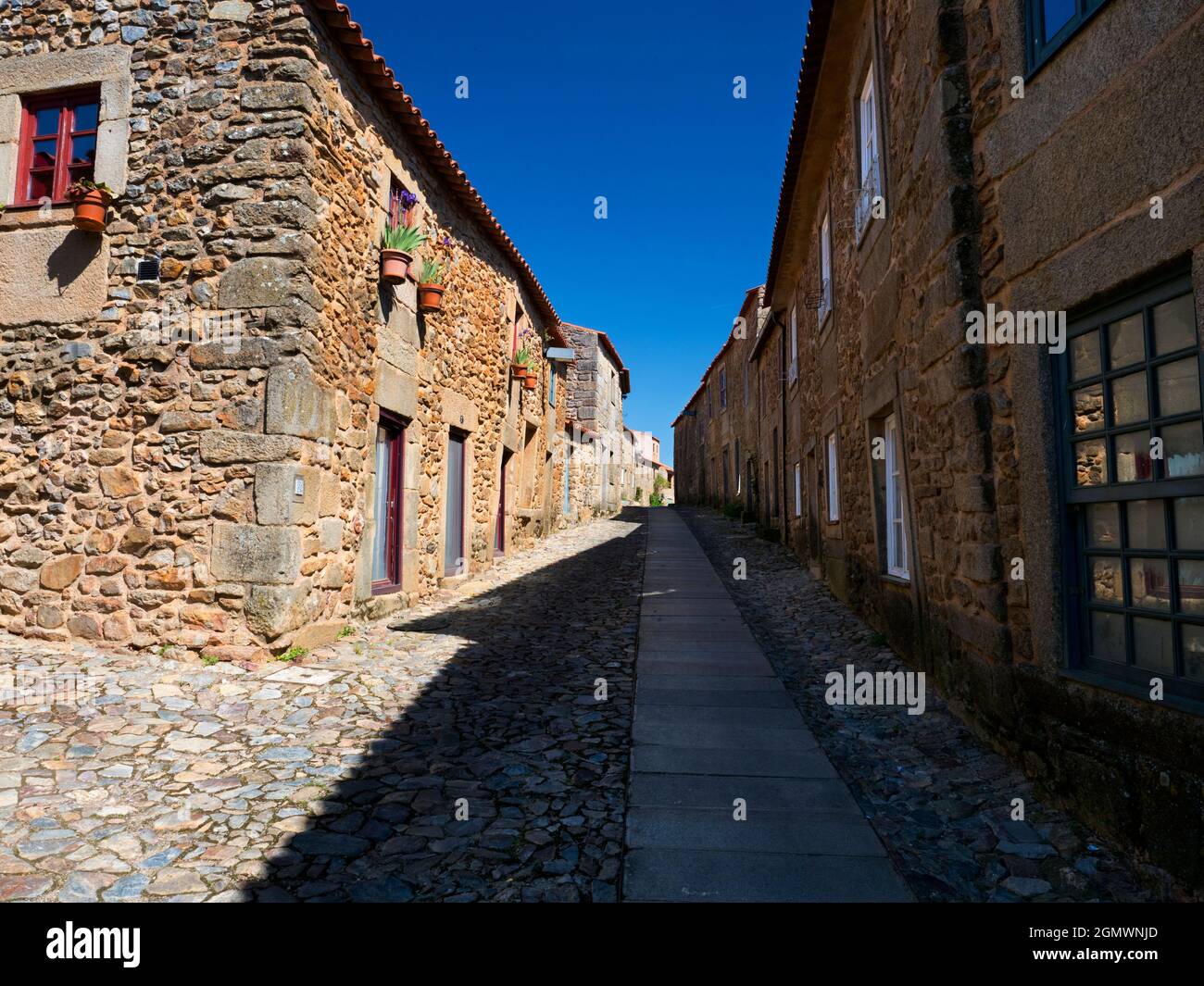 Castelo Rodrigo, Spain - 12 April 2017; no people in view. Castelo ...