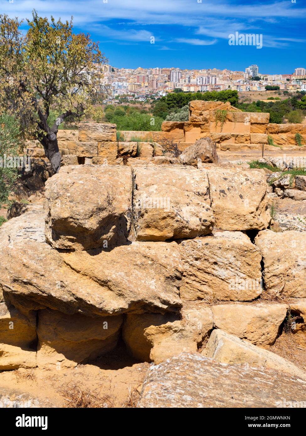 Agrigento, Sicily, Italy - 24 September 2019; no people in shot. The ...