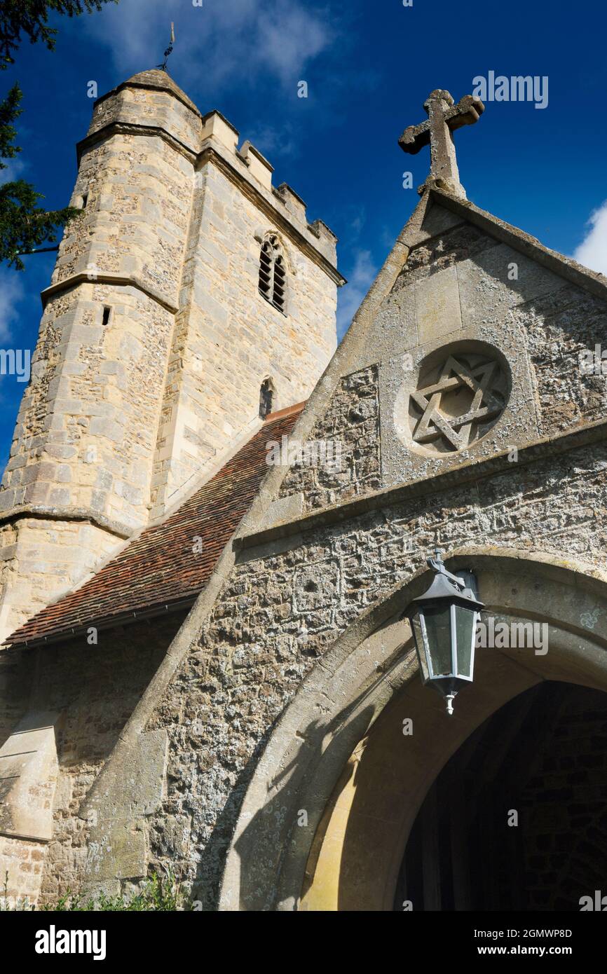 Little Wittenham, Oxfordshire, England - 17 July 2020 There are many ...