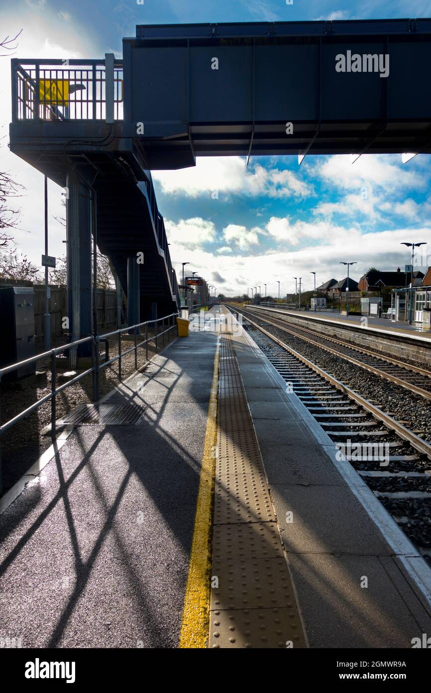 Radley Village, Oxfordshire, England - 29 January 2021 Radley is ...