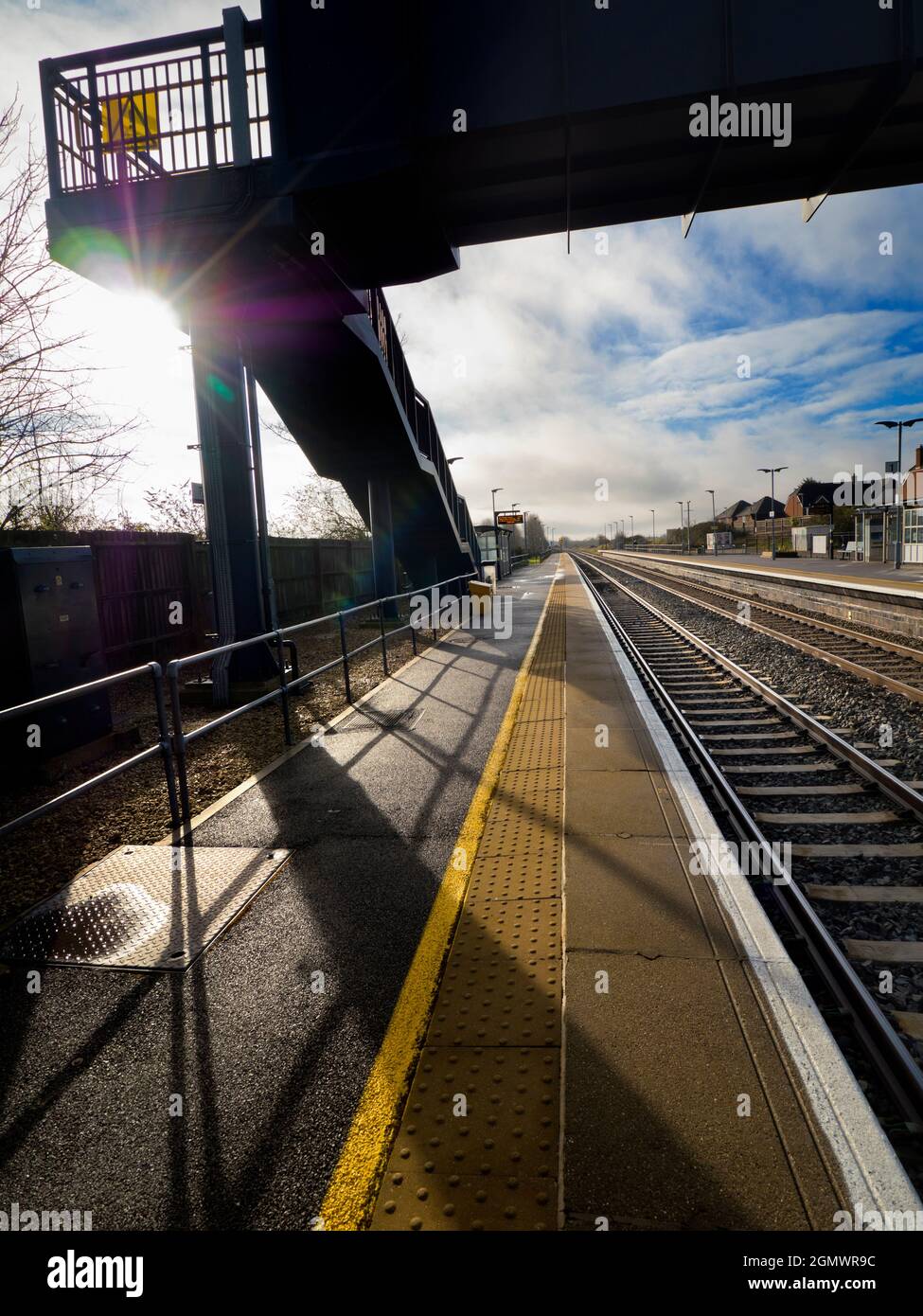 Radley Village, Oxfordshire, England - 5 February 2021 Radley is ...