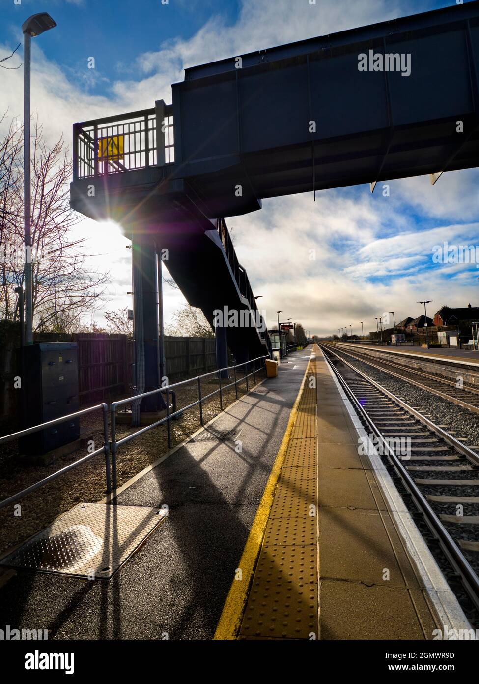 Radley Village, Oxfordshire, England - 5 February 2021 Radley is ...