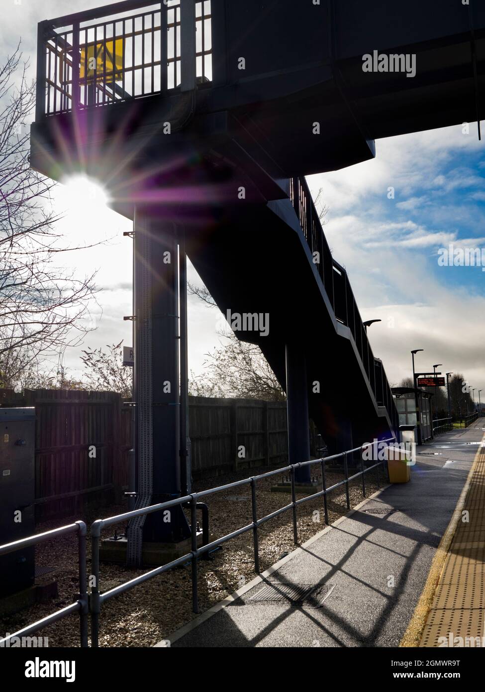 Radley Village, Oxfordshire, England - 5 February 2021 Radley is ...