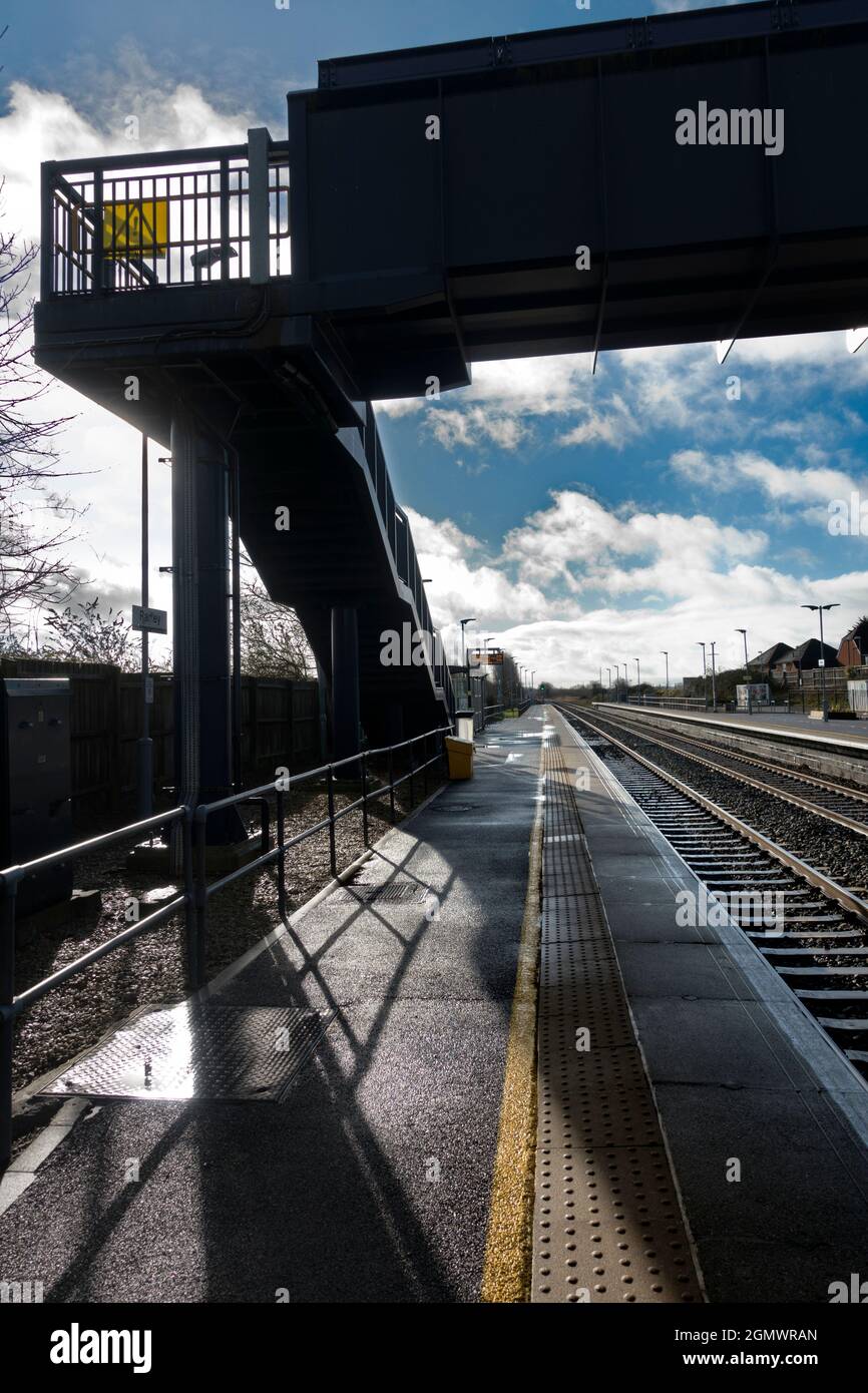 Radley Village, Oxfordshire, England - 29 February 2021 Radley is ...