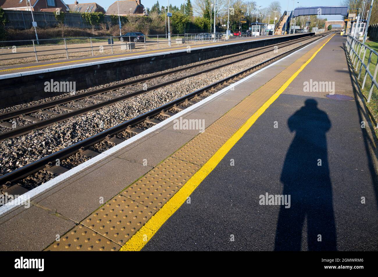 Radley Village, Oxfordshire, England - 30 December 2019; no people in ...
