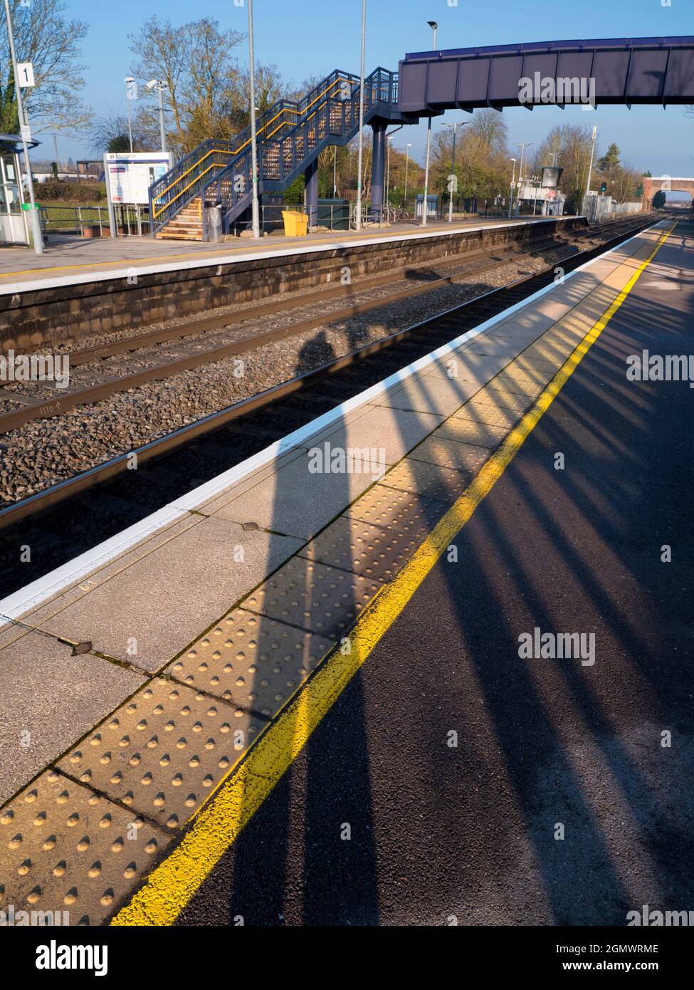 Radley Village, Oxfordshire, England - 30 December 2019; no people in ...