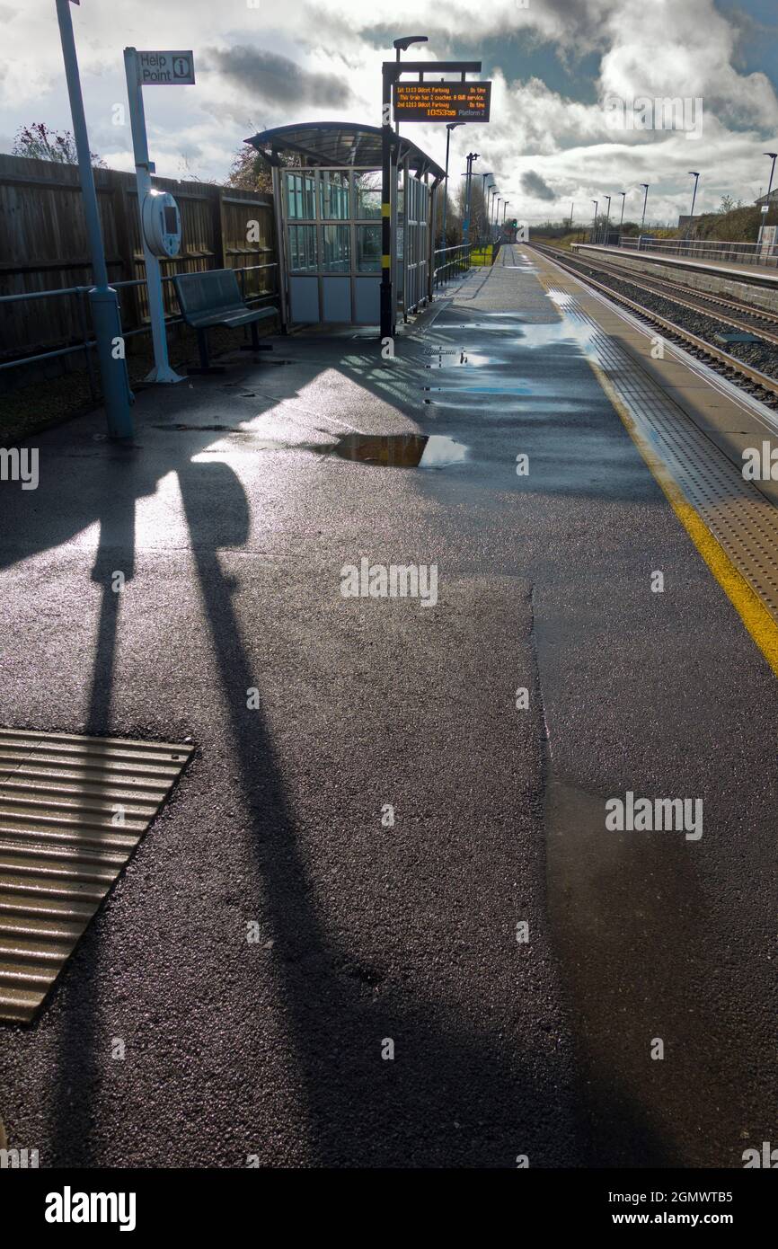 Radley Village, Oxfordshire, England - 29 January 2021 Radley is ...