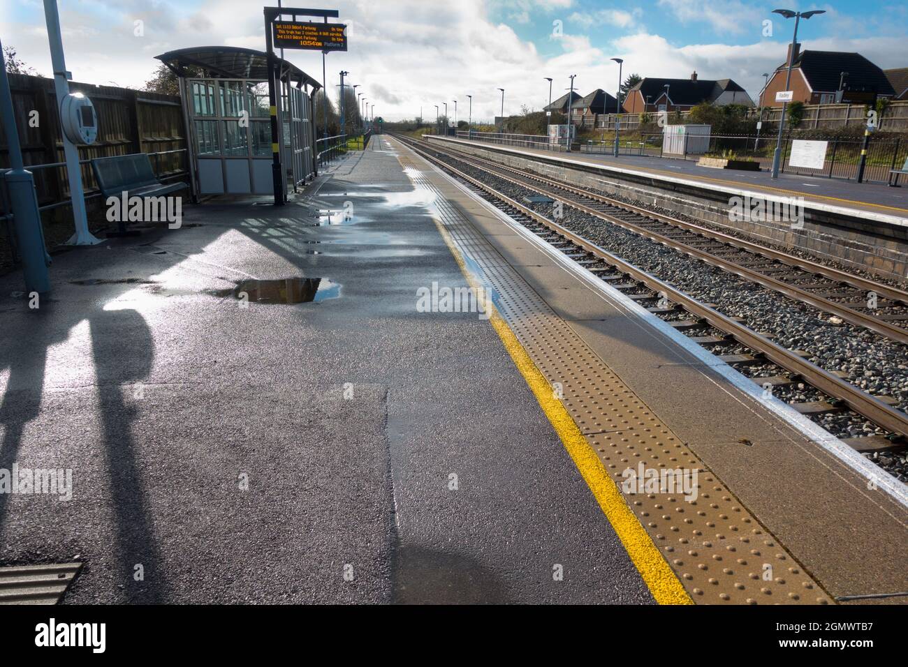 Radley Village, Oxfordshire, England - 29 January 2021 Radley is ...