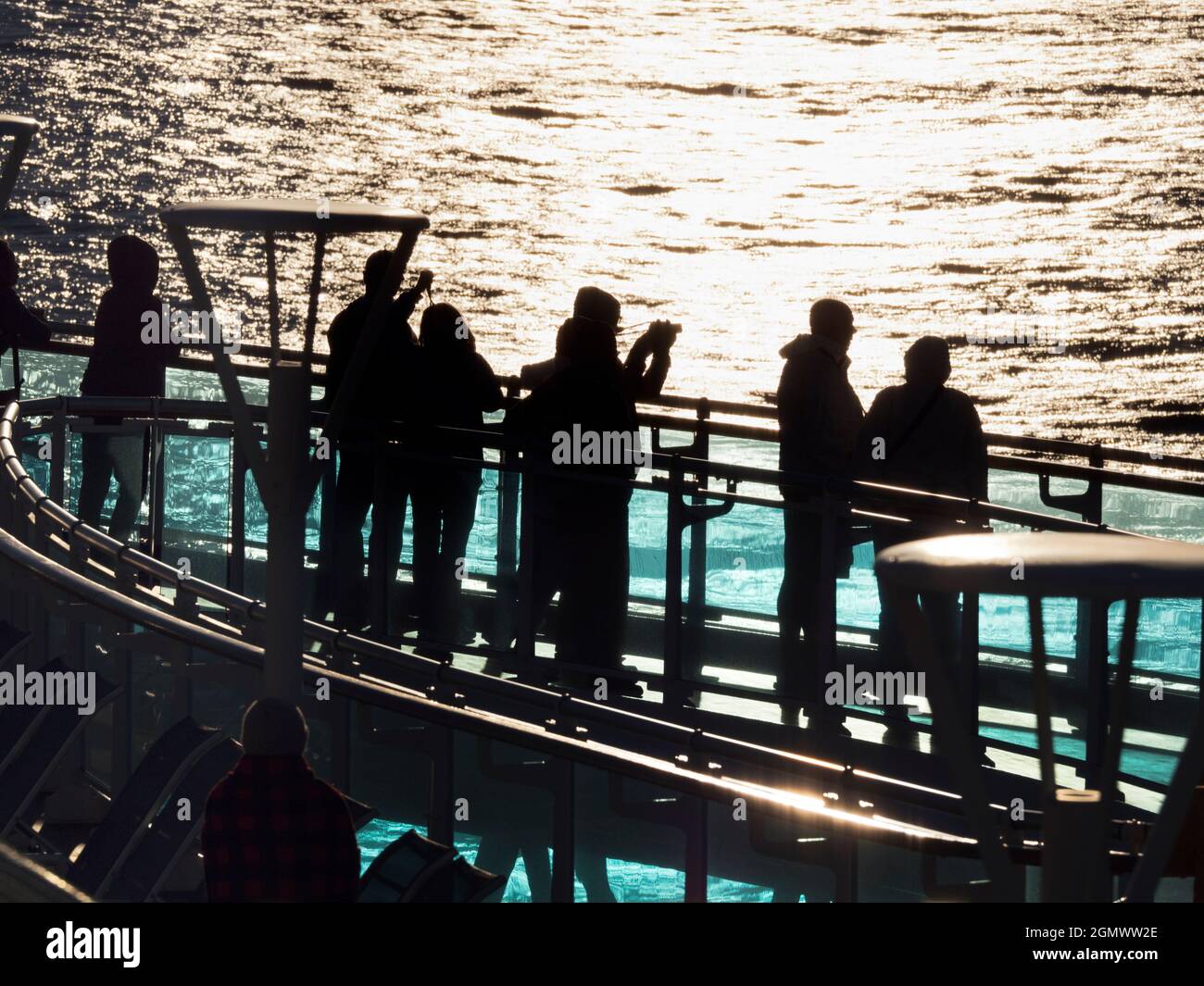 Milford Sound, New Zealand - 25 March 2019 Here we see life on an ocean ...