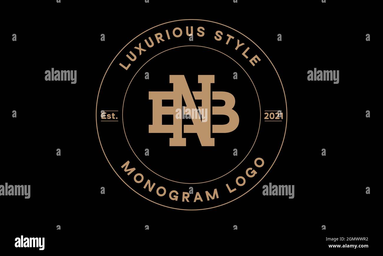 Nb Logo Vector Vectors High Resolution Stock Photography and Images - Alamy