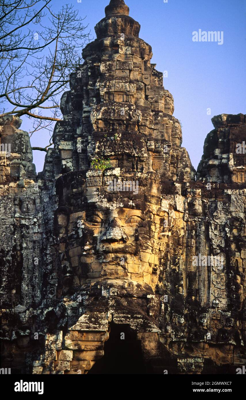Angkor Thom, Cambodia - 13 February 2005; A triumph of Medieval Khmer ...