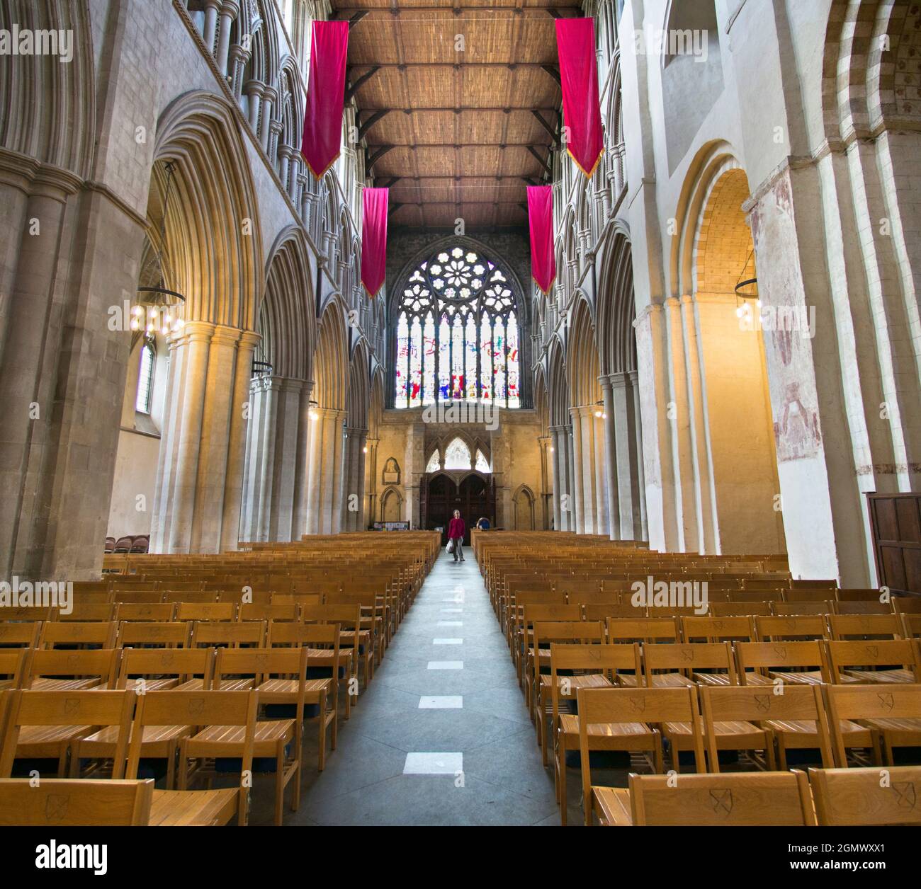 St Albans Cathedral has the longest nave (84 m, 276 ft) of any ...