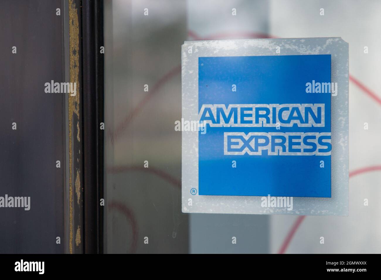Bordeaux , Aquitaine France - 09 10 2021 : american express logo brand ...