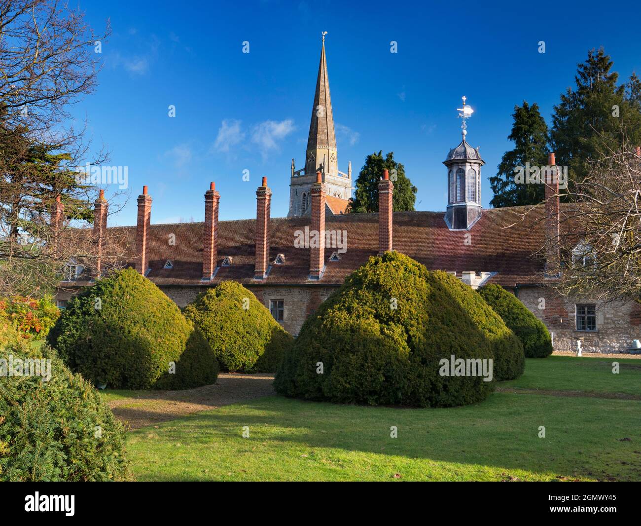 Abingdon, England - 1 February 2018 Saint Helen's Wharf is a noted ...