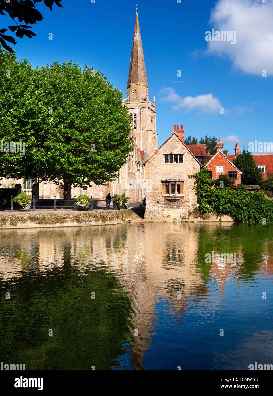Abingdon, England - 25 August 2018 Abingdon claims to be the oldest ...