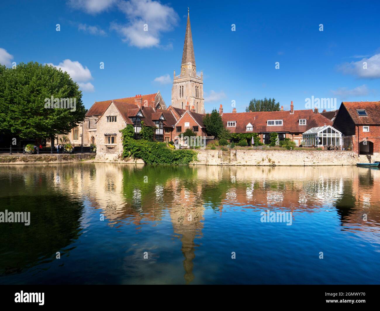 Abingdon, England - 25 August 2018 Abingdon claims to be the oldest ...