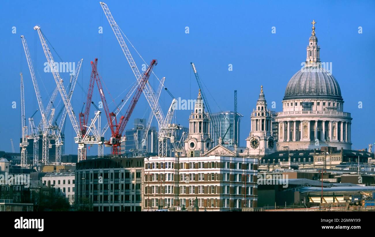 London, England - 2006; Fuelled by the large piles of funny money ...