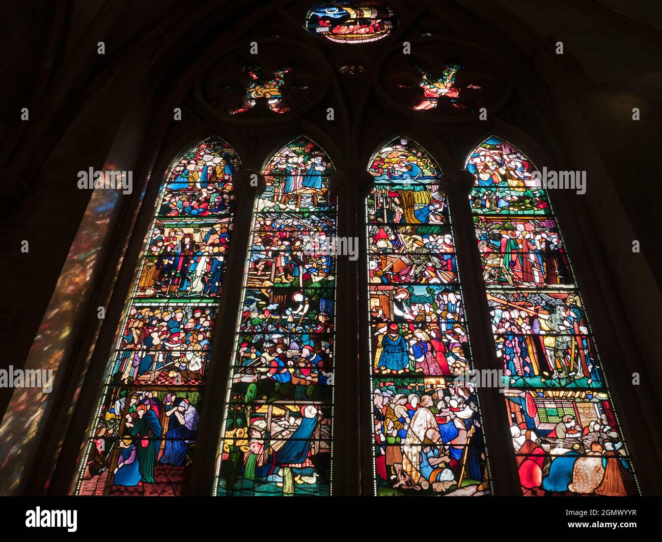 Oxford, England - 2015; Founded in 1525 by Cardinal Wolsey, Christ ...