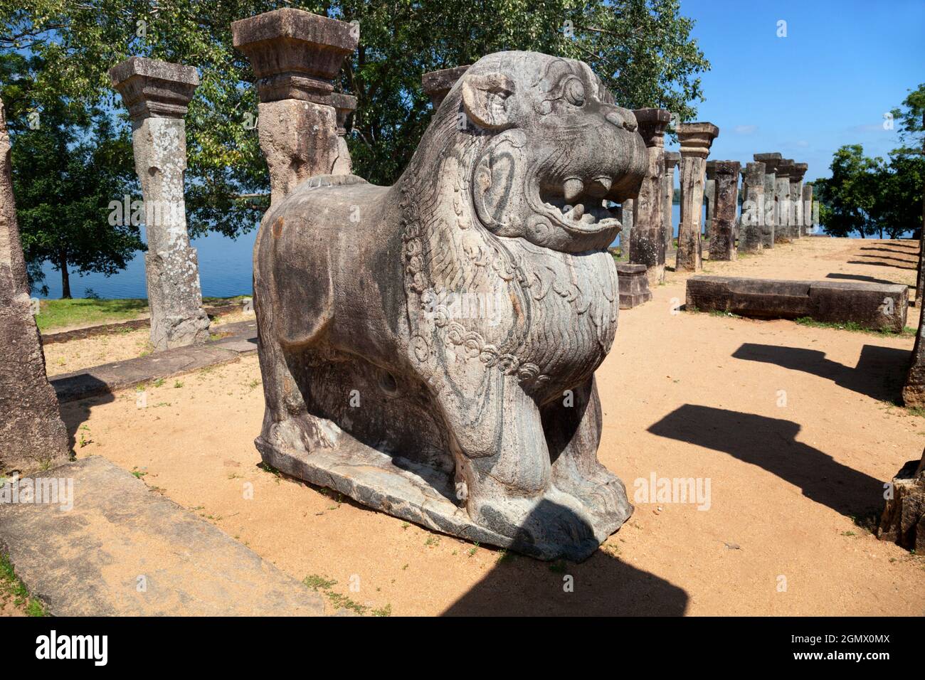 Polonnawura, Sri Lanka - 10 February 2014; One of the most ancient of ...
