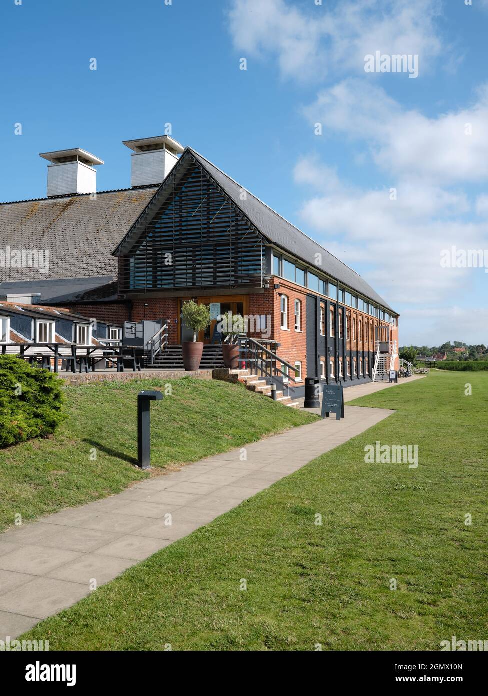 Snape Maltings is an arts complex on the banks of the River Alde at ...