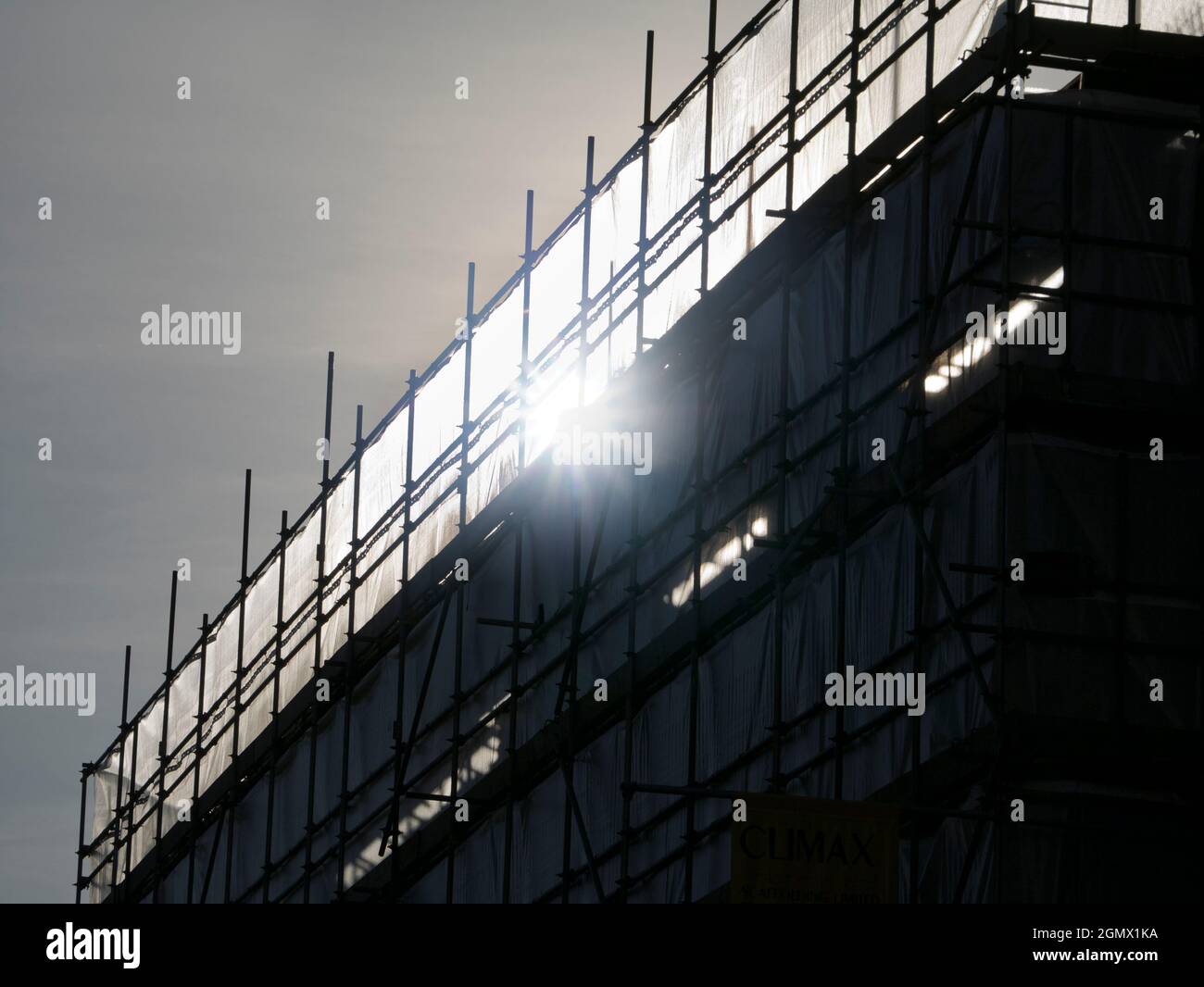 Scaffolding On A Building Site High Resolution Stock Photography and ...