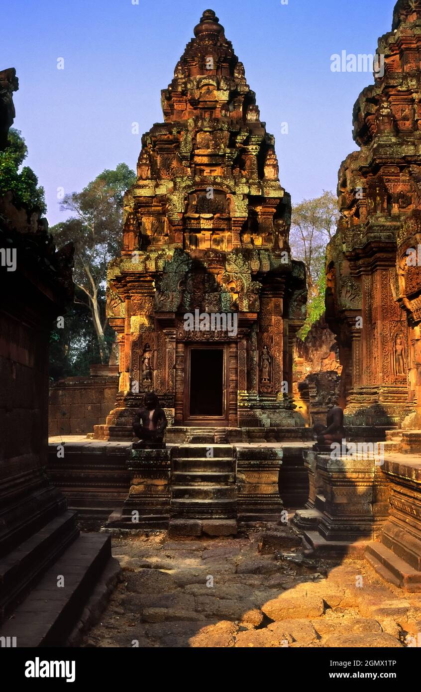 Angkor Thom, Cambodia - 13 February 2005; A triumph of Medieval Khmer ...
