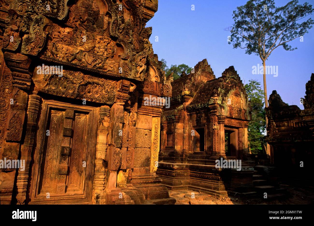 Angkor Thom, Cambodia - 13 February 2005; A triumph of Medieval Khmer ...