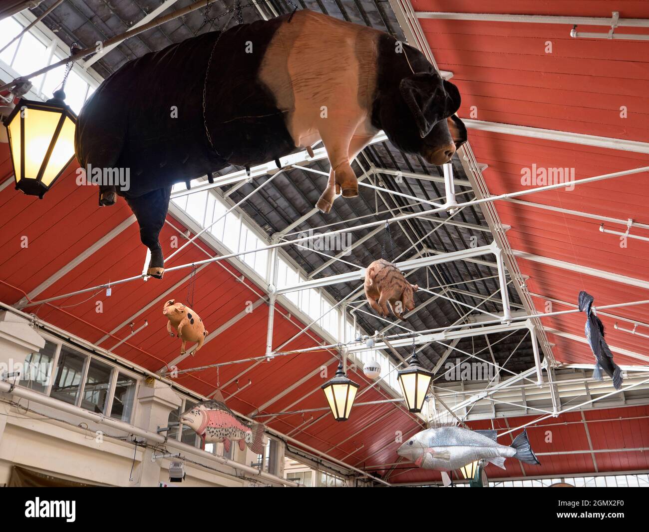 Oxford, England - 2018; Oxford's historic covered market has supplied ...