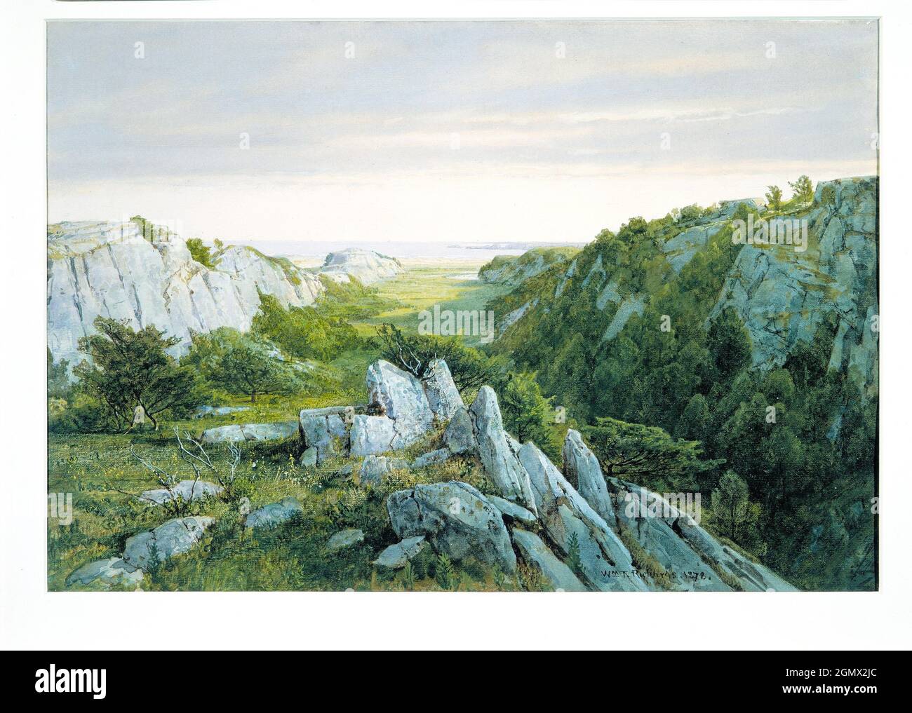 From Paradise To Purgatory Newport Artist William Trost Richards