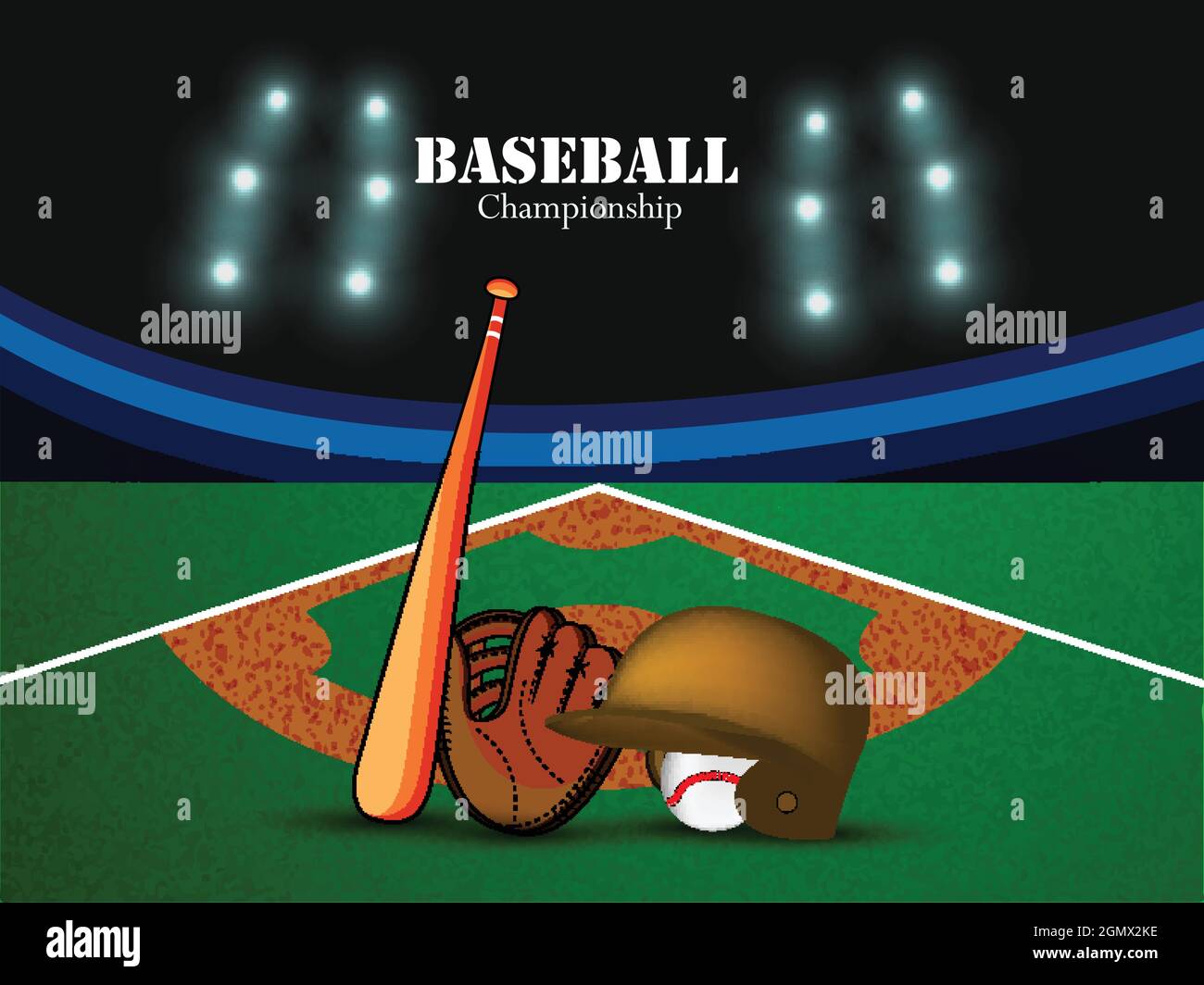 baseball sport background Stock Vector Image & Art - Alamy