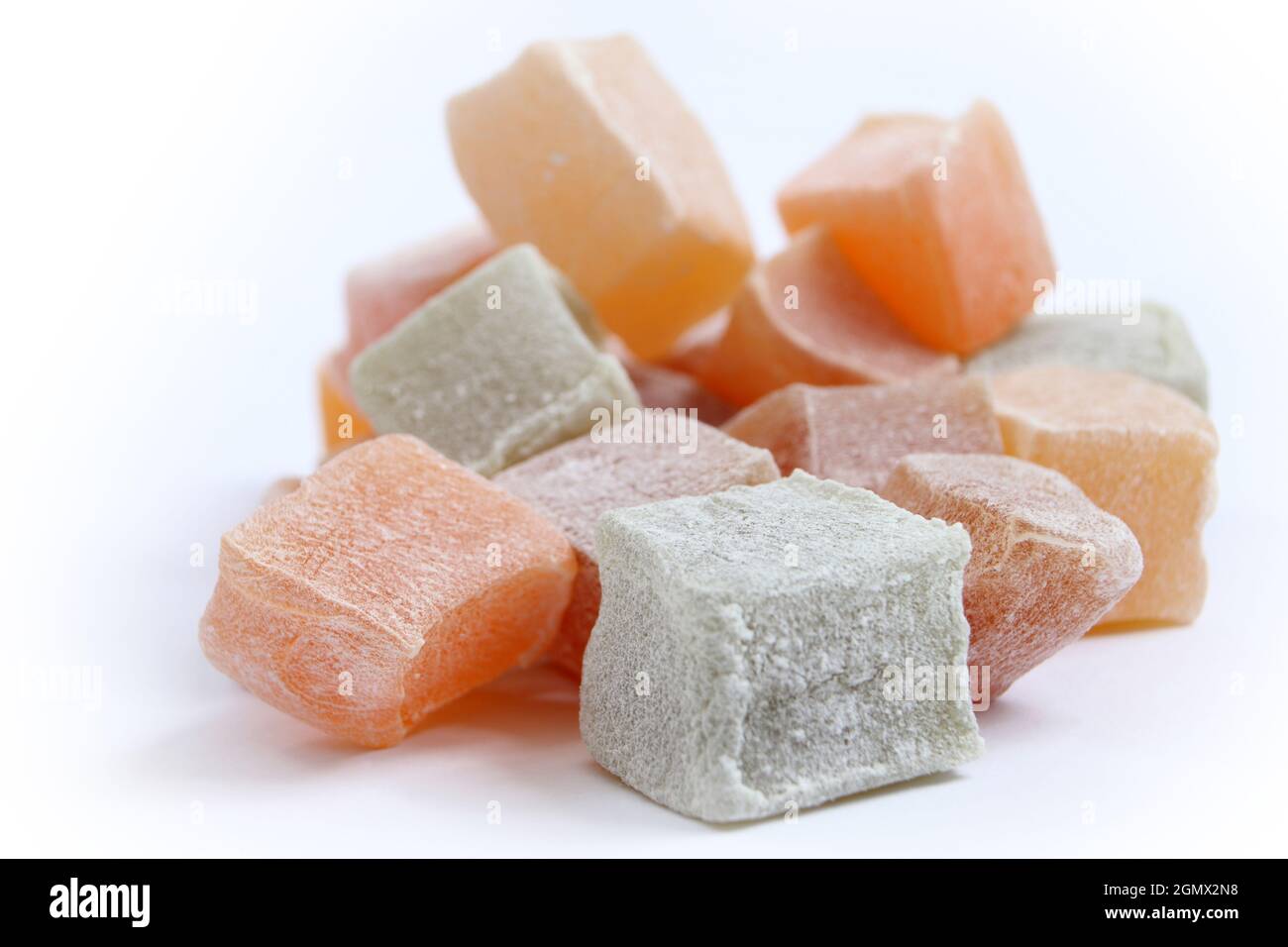 traditional Turkish delight in various colors Stock Photo - Alamy