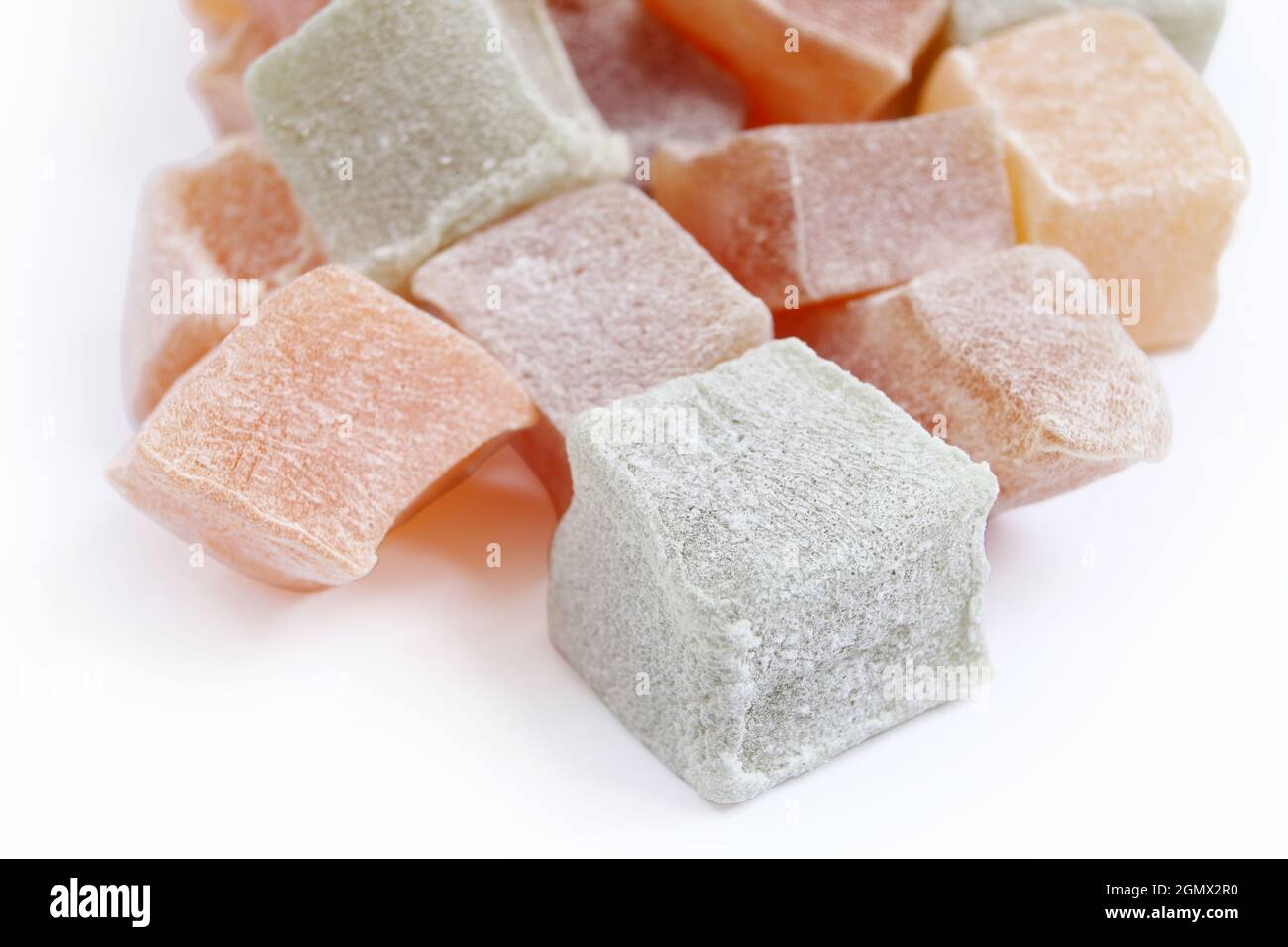 traditional Turkish delight in various colors Stock Photo - Alamy