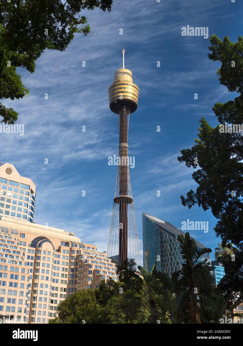 Sydney, Australia - 16 February 2019 Sydney Tower is Sydney's tallest ...