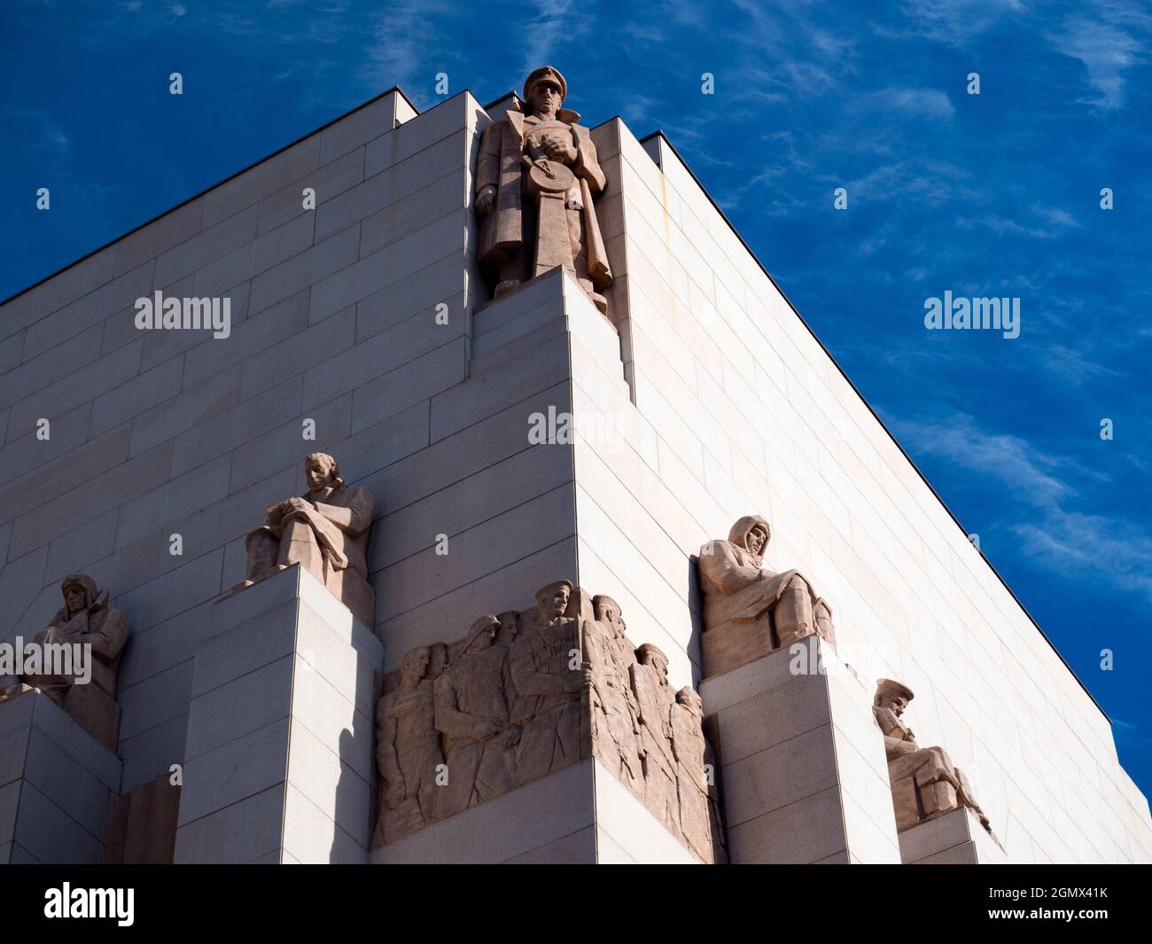 Sydney, Australia - 16 February 2109; The dead soldiers of the Great ...