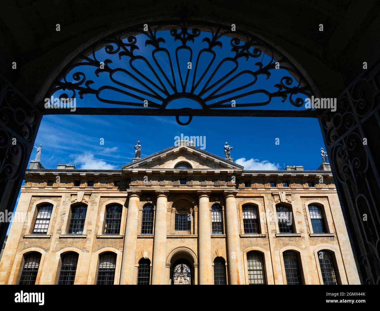 Oxford, England - 25 August 2017 The grand neoclassical Clarendon ...