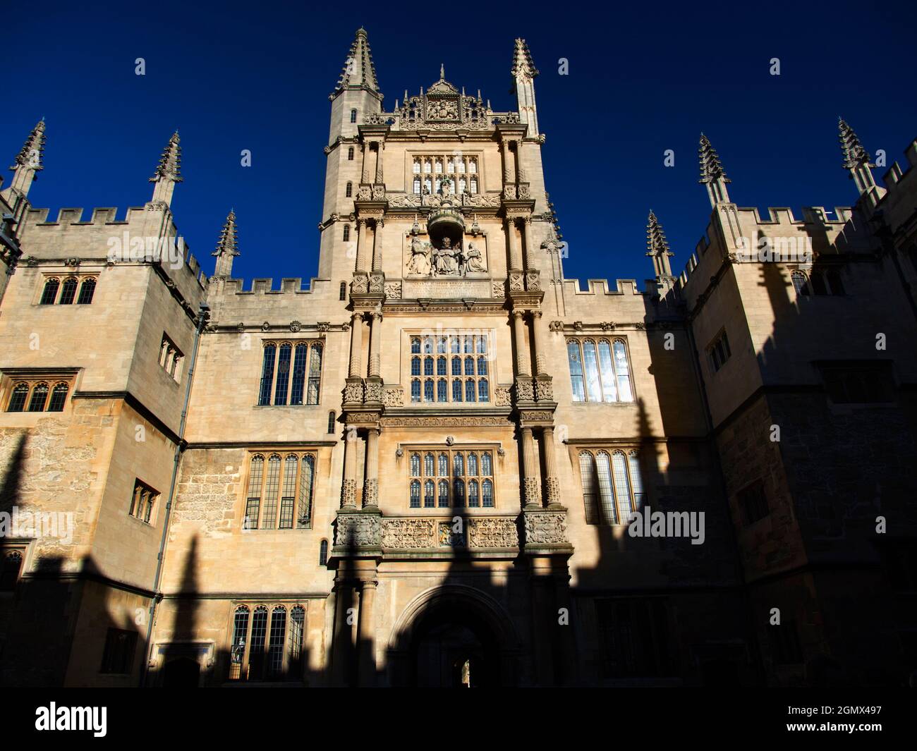 Oxford, England - January 2020 Here we see one of the most famous ...