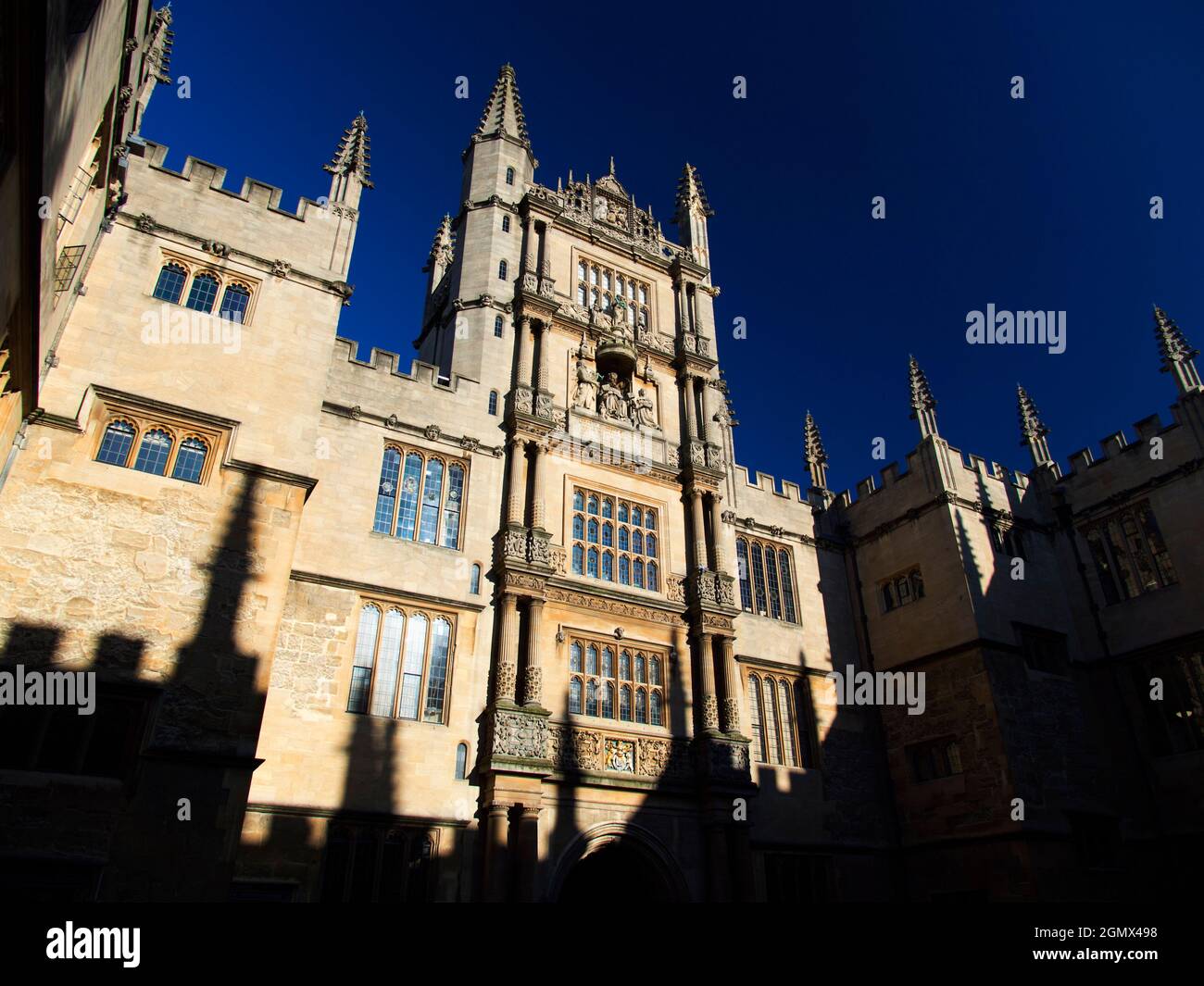 Oxford, England - January 2020 Here we see one of the most famous ...