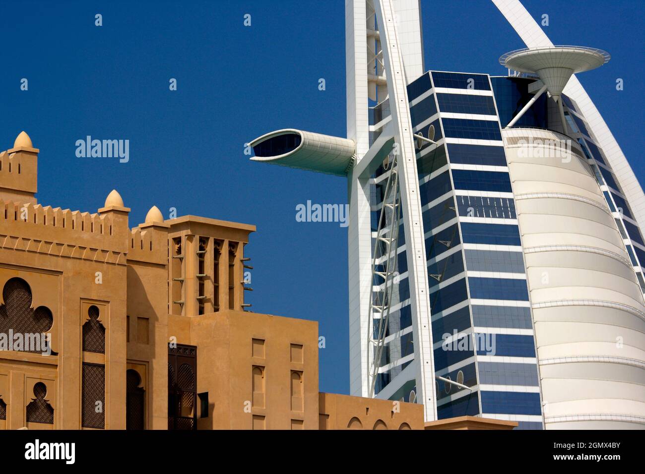 Dubai, United Arab Emirates - February 2008; Dubai is full of ultra ...