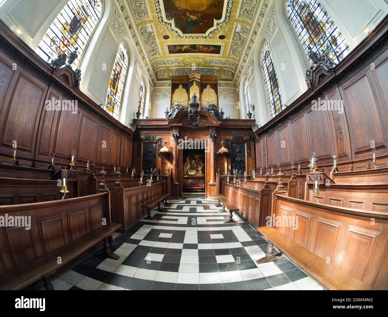 Oxford, England - 2013; Trinity College was founded in 1555 by Sir ...