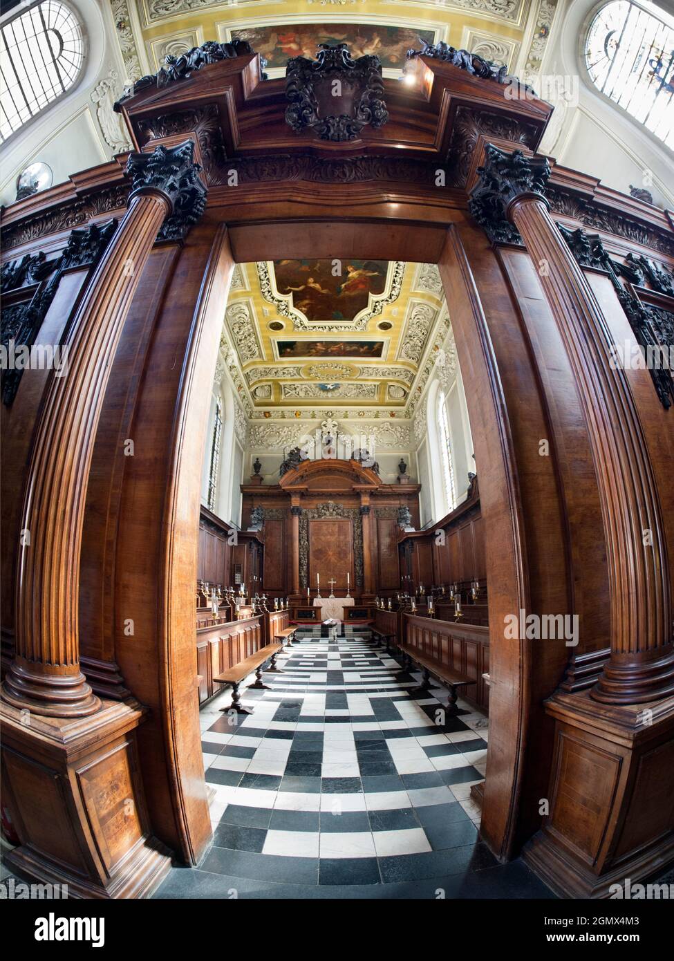 Oxford, England - 2013; Trinity College was founded in 1555 by Sir ...