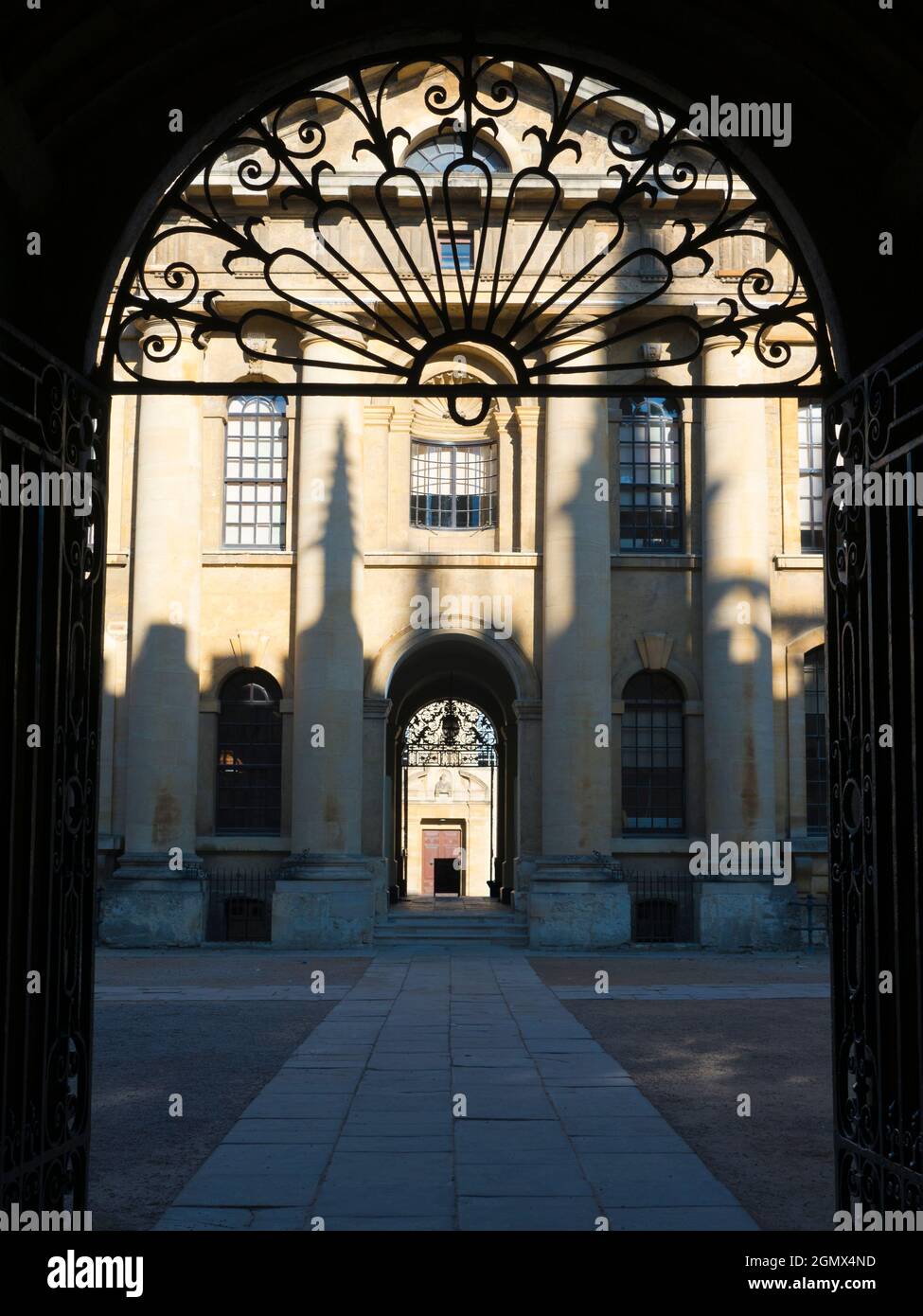 Oxford, England - October 19 2018; The Clarendon Building is an early ...