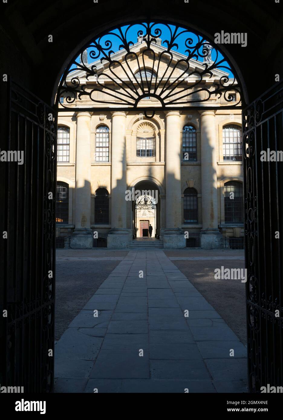 Oxford, England - October 19 2018; The Clarendon Building is an early ...
