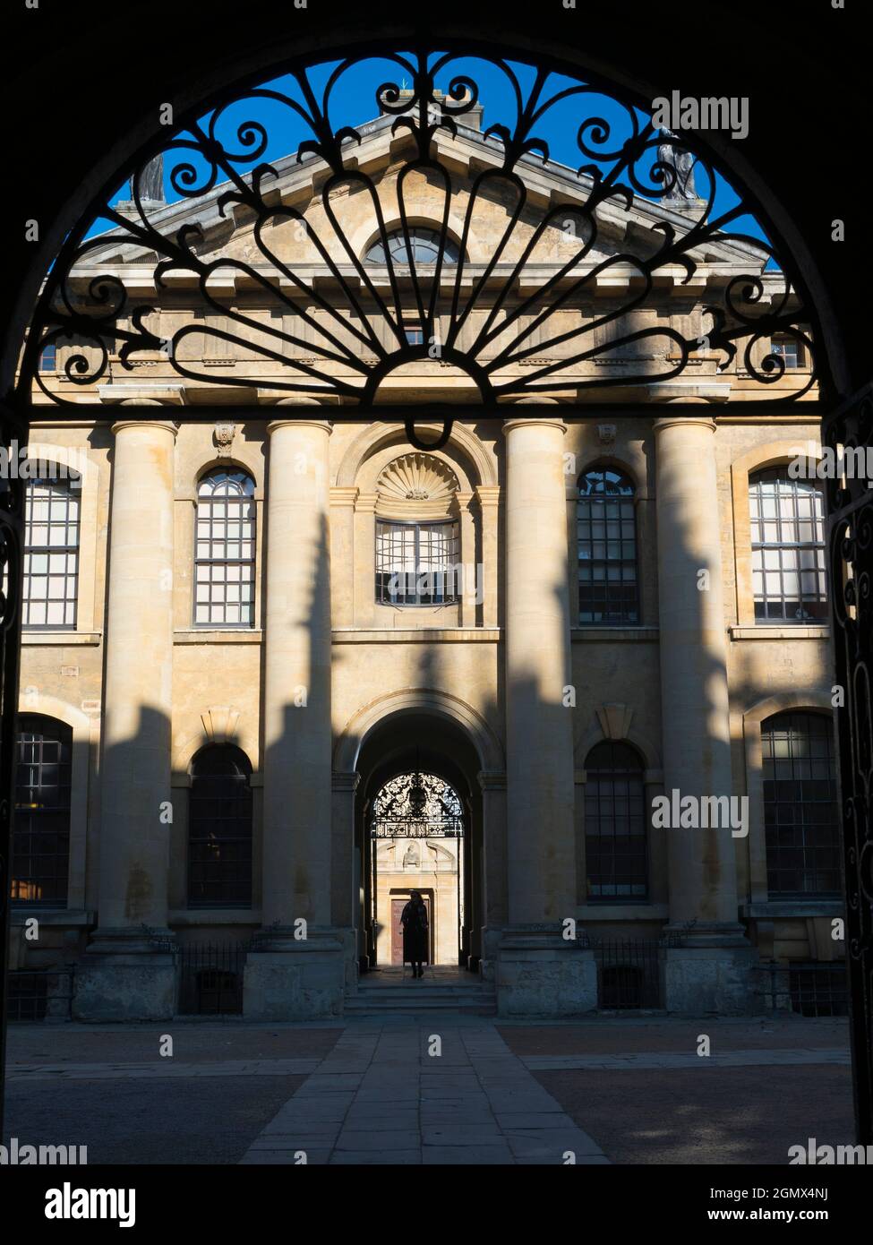 Oxford, England - October 19 2018; The Clarendon Building is an early ...