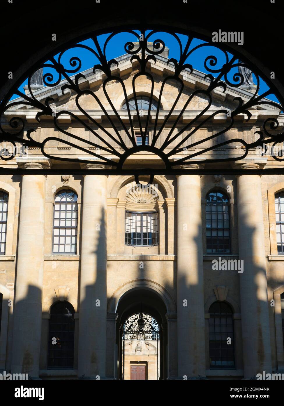 Oxford, England - October 19 2018; The Clarendon Building is an early ...