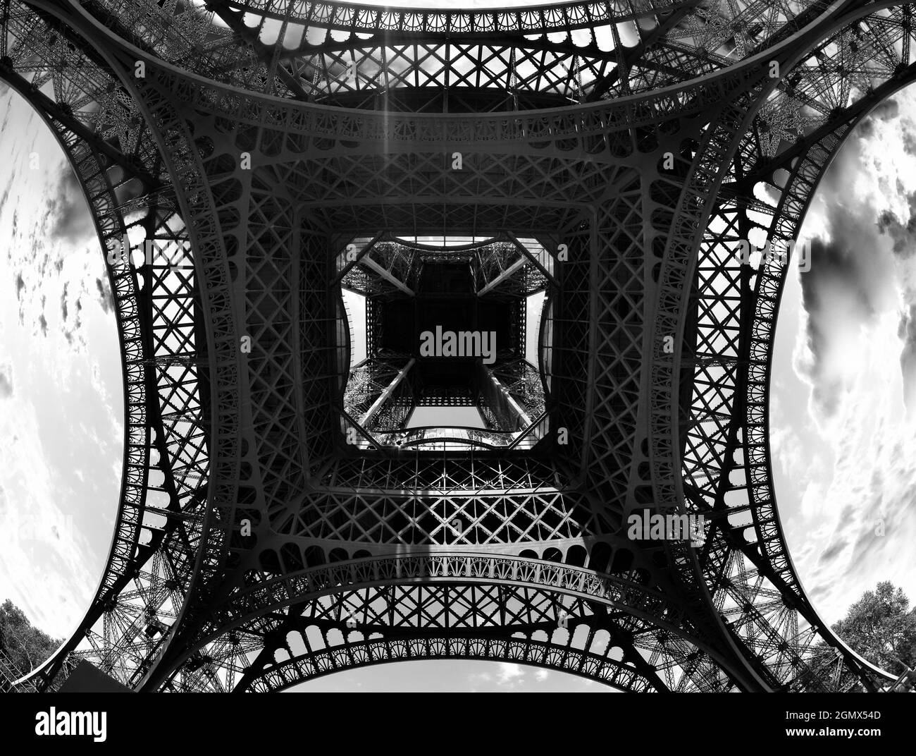 Paris, France - 18 September 2018 Constructed for the 1889 World's Fair ...