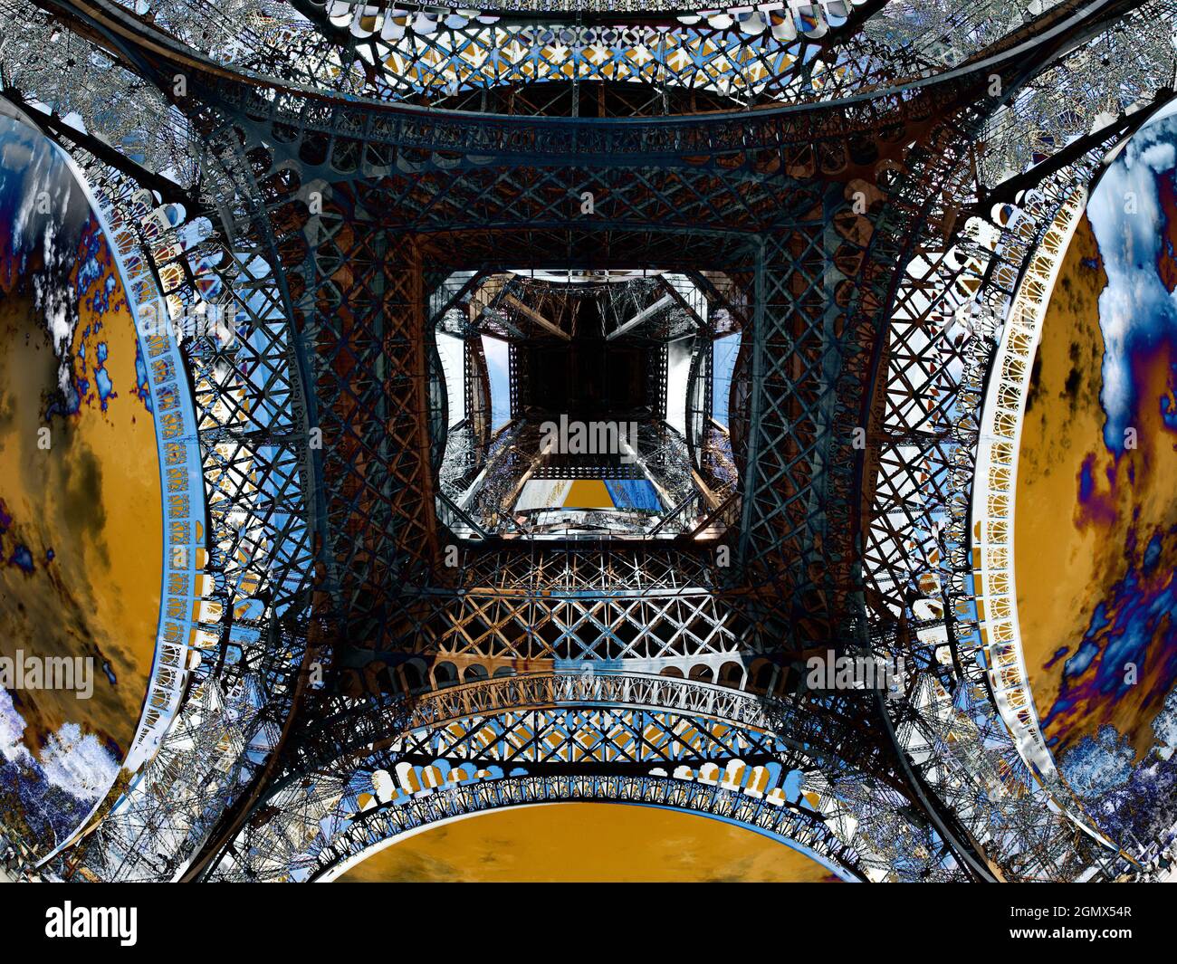 Paris, France - 18 September 2018 Constructed for the 1889 World's Fair ...